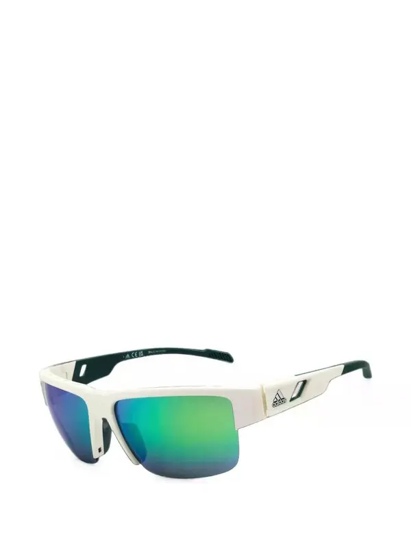 Adidas Sp0070 Wraparound Sunglasses - White