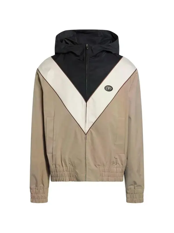 Valentino Garavani Vlogo Signature Hooded Jacket