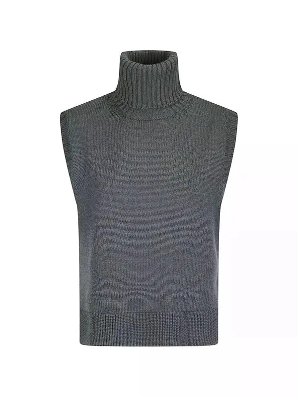 ARCHIVIO B Ribbed-knit Roll-neck Sweater