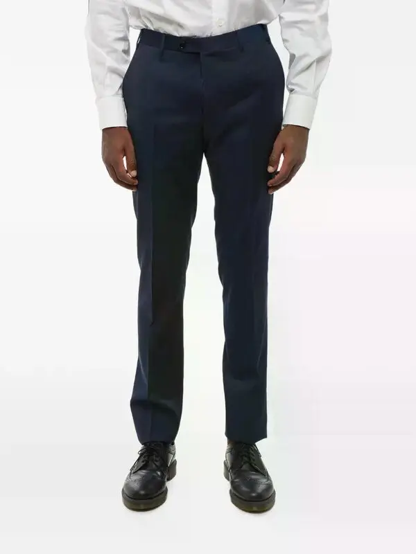 Corneliani Code Wool Tailored Trousers