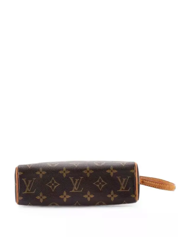 LOUIS VUITTON Recital Handbag Monogram Canvas Shoulder Bag - Brown