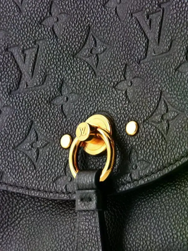 LOUIS VUITTON Blanche Handbag Monogram Empreinte Leather Bb Shoulder Bag