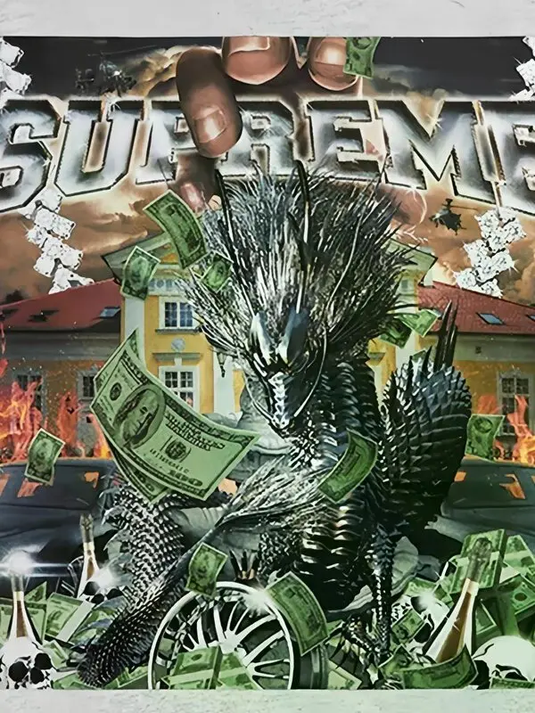 Supreme Dragon Graphic T-shirt