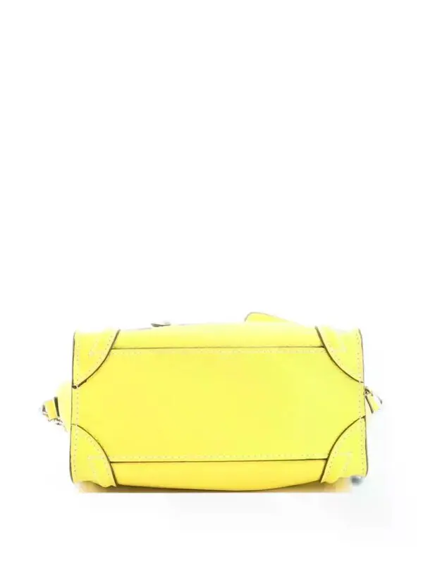 Celine Luggage Bag Grainy Leather Nano Crossbody Bag