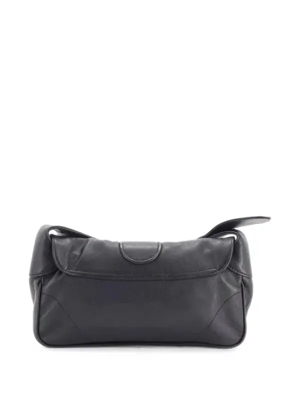 Gucci Monochrome Aphrodite Leather Small Shoulder Bag