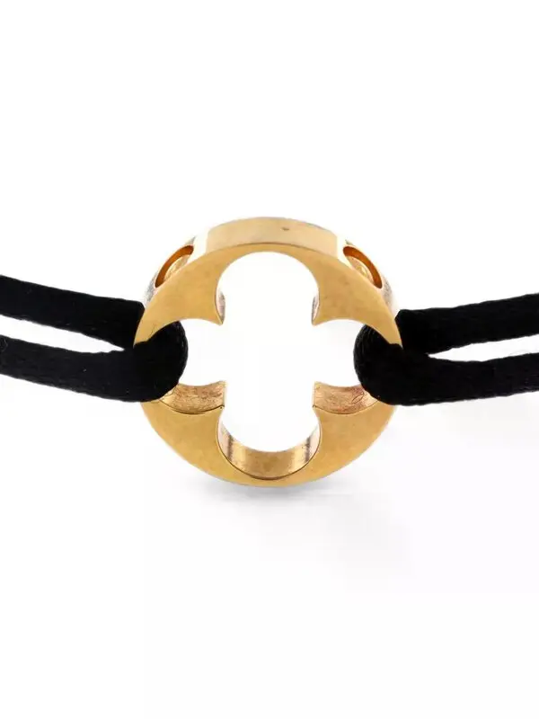 LOUIS VUITTON Empreinte Silk Cord With 18k Yellow Bracelet