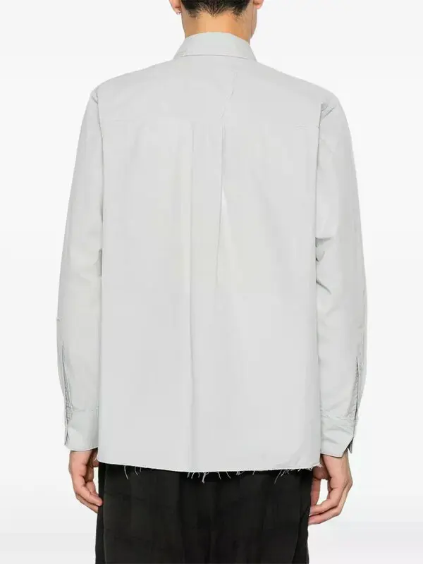 CAMIEL FORTGENS Normal Raw-edge Shirt