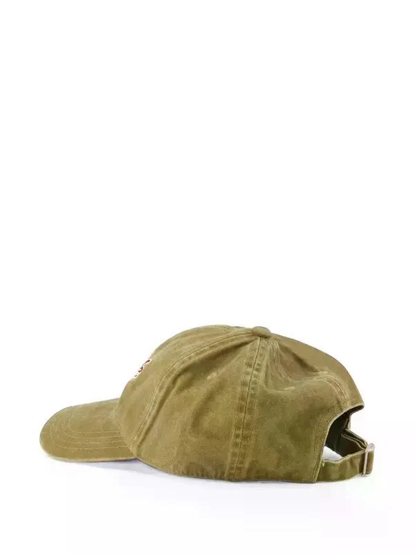 Drole De Monsieur Logo-embroidered Baseball Cap - Green