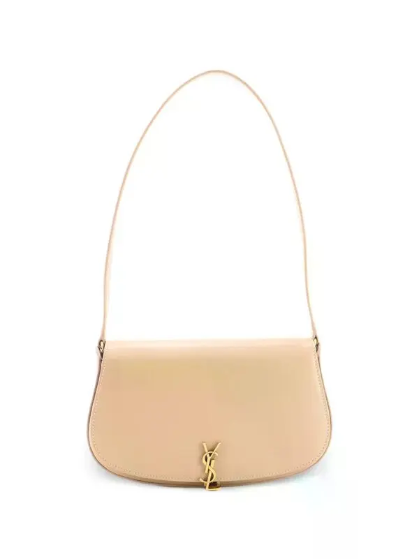 Saint Laurent Voltaire Leather Mini Shoulder Bag - Neutrals
