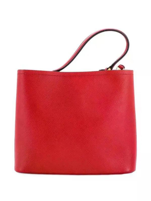 Prada Panier Saffiano Leather Large Bucket Bag