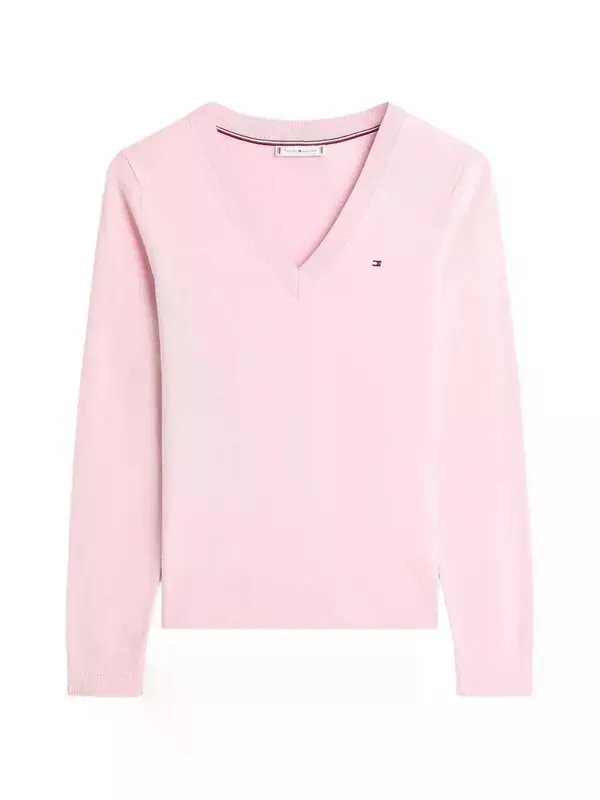Tommy Hilfiger V-neck Sweater - Pink
