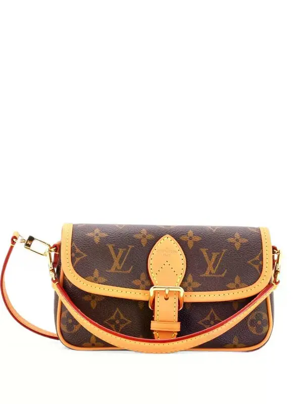 LOUIS VUITTON Diane Nm Handbag Monogram Canvas Nano Shoulder Bag