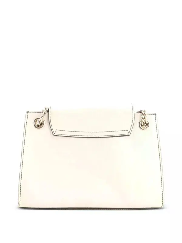 Gucci Emily Chain Flap Guccissima Leather Small Shoulder Bag - White