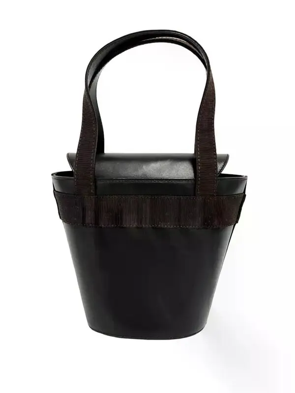 FERRAGAMO 2010-2026 Leather Vara Bucket Bag