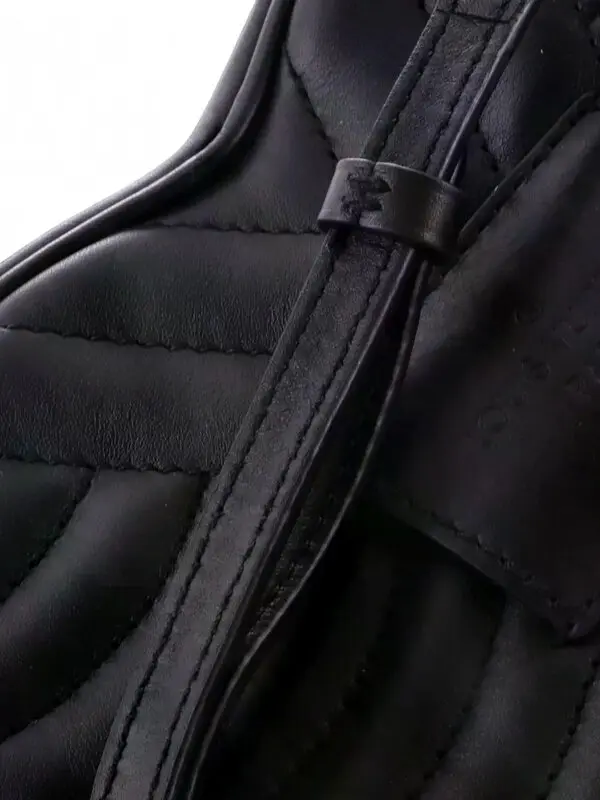 LOUIS VUITTON New Wave Heart Quilted Leather Crossbody Bag