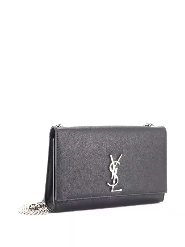Saint Laurent Classic Monogram Grainy Leather Medium Crossbody Bag