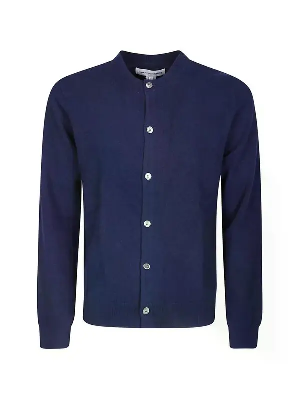 Comme Des Garçons Button-up Wool Cardigan