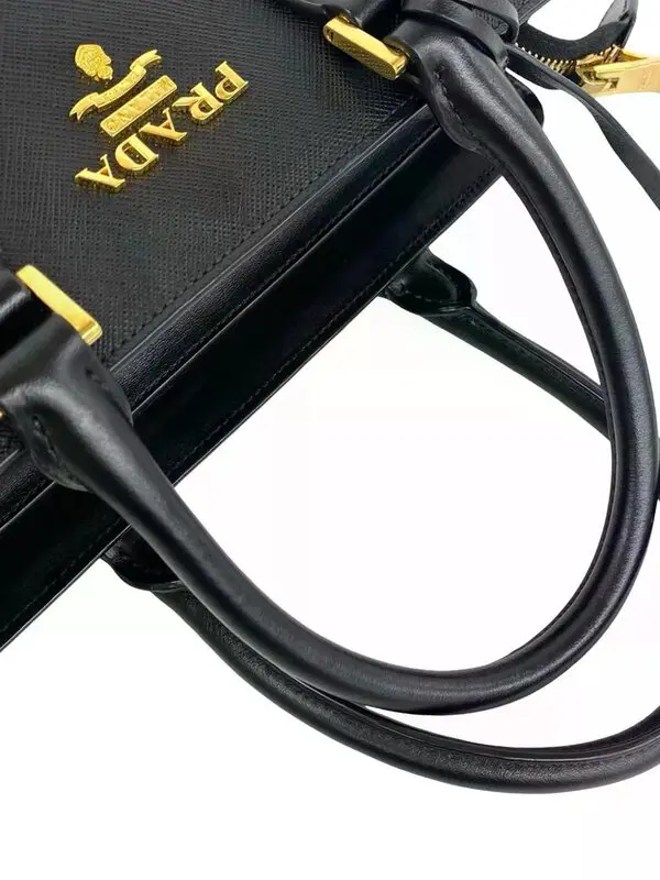 Prada 2010-2026 Saffiano And Soft Calf Satchel