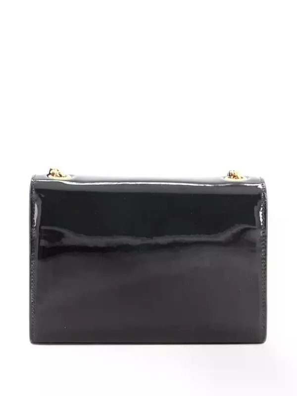 Saint Laurent Classic Monogram Tassel Patent Small Crossbody Bag