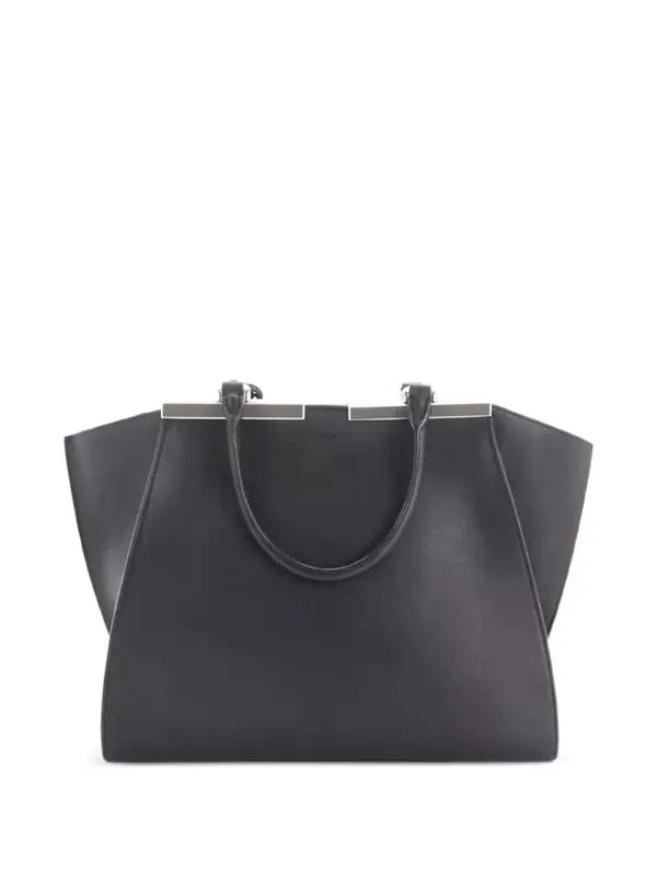 Fendi Petite 3jours Bag Leather Satchel - Black