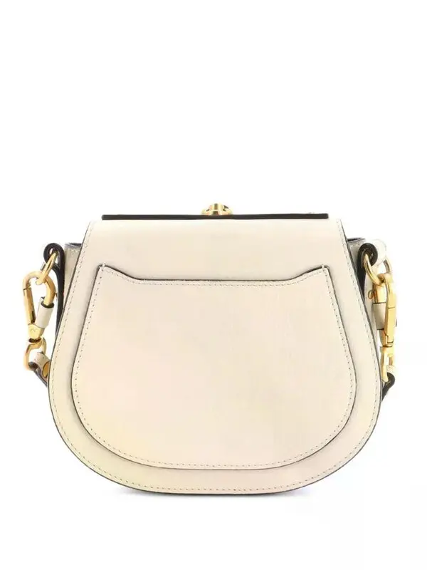 Chloé Nile Leather Small Crossbody Bag - Neutrals