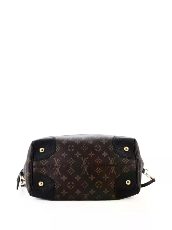 LOUIS VUITTON Estrela Nm Handbag Monogram Canvas With Leather Tote Bag - Black