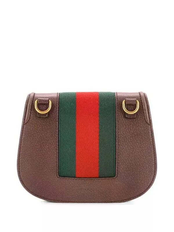 Gucci Totem Leather Small Shoulder Bag - Brown