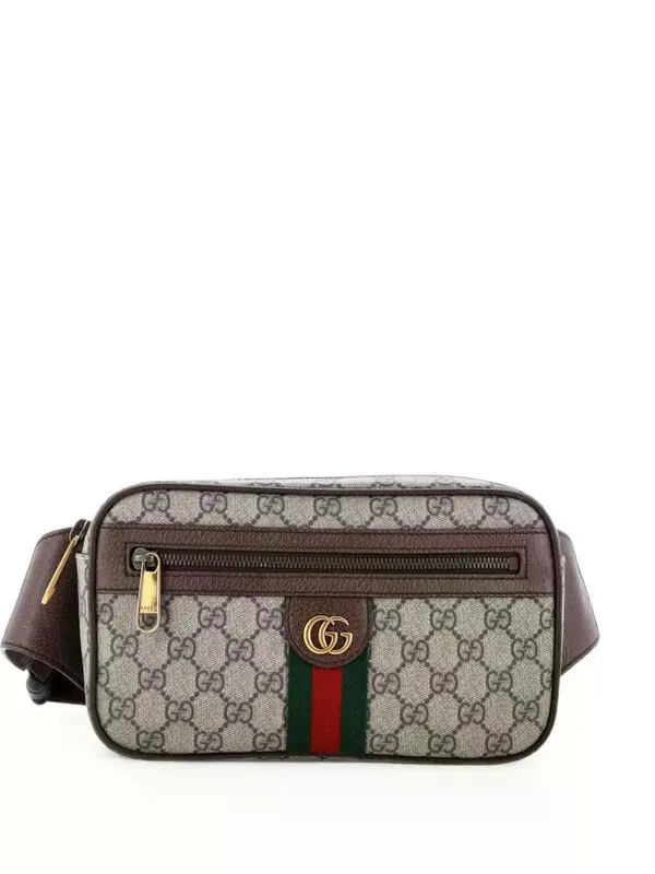 Gucci Ophidia Gg Coated Canvas Medium Belt Bag