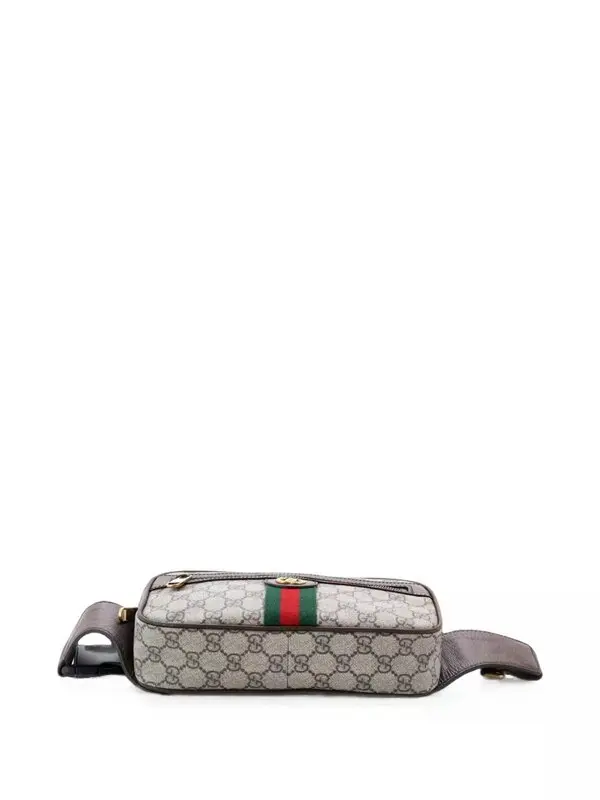 Gucci Ophidia Gg Coated Canvas Medium Belt Bag