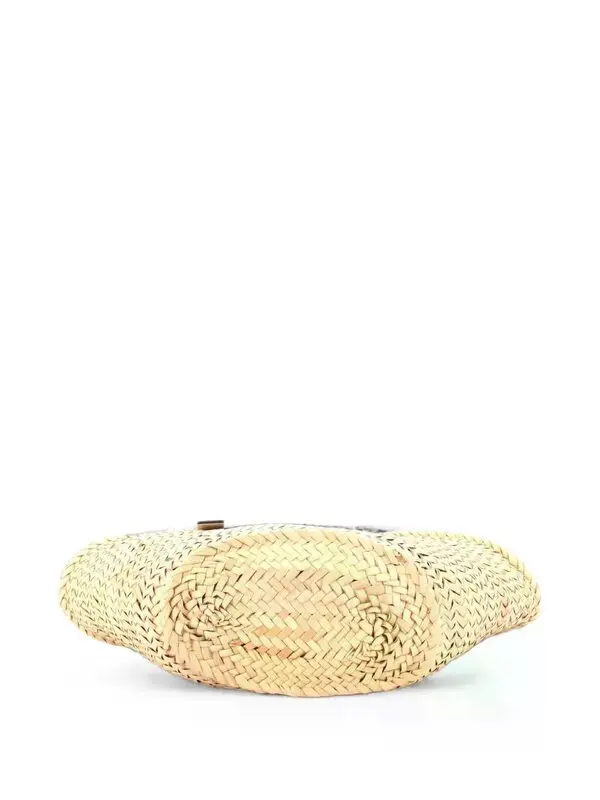 Loewe Basket Raffia Medium Tote Bag - Neutrals