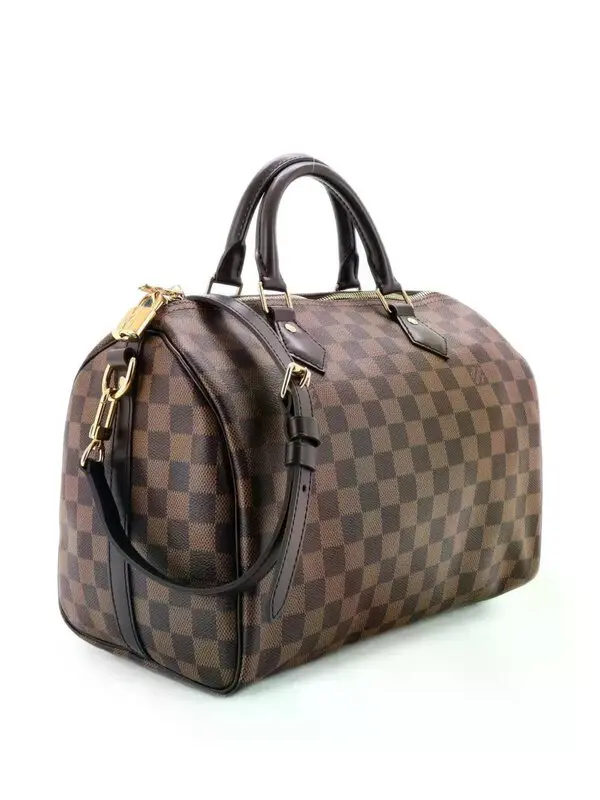 LOUIS VUITTON Speedy Bandouliere Bag Damier 30 Shoulder Bag - Brown