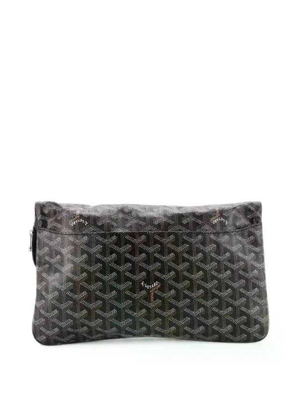 Goyard Saint Marie Coated Canvas Clutch Bag