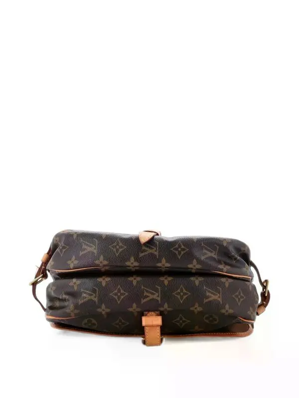 LOUIS VUITTON Saumur Handbag Monogram Canvas 30 Crossbody Bag