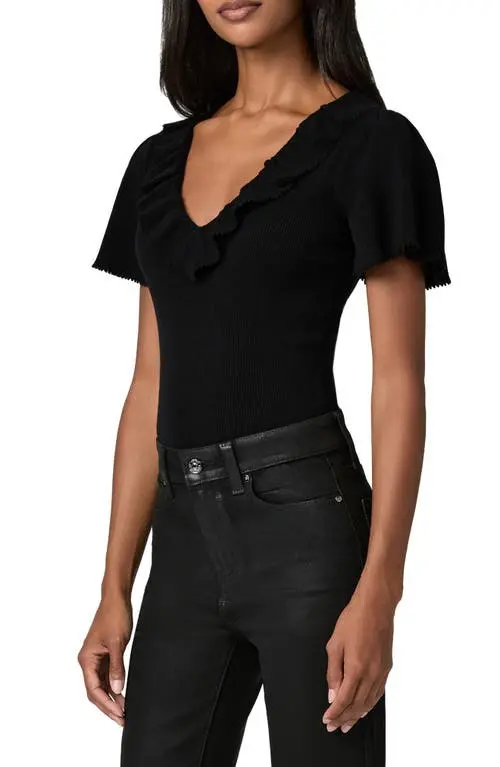 Paige Inaya Ruffle V-neck Top