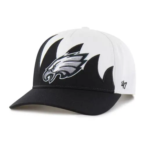 '47 Philadelphia Eagles Jagged Hitch Adjustable Hat - White