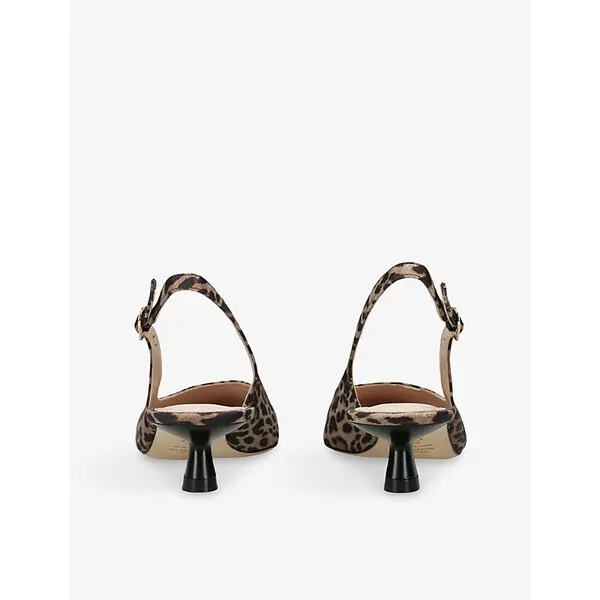 STUART WEITZMAN Sculpt 35 Fabric Slingback Courts