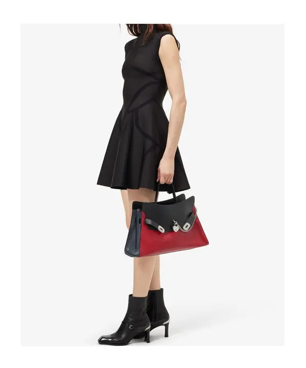 Alexander McQueen Anatomical Lines Knit Mini Dress
