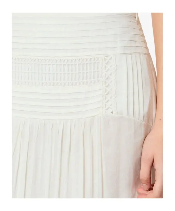 Isabel Marant Étoile Pylka Skirt Openwork Linen-blend Skirt