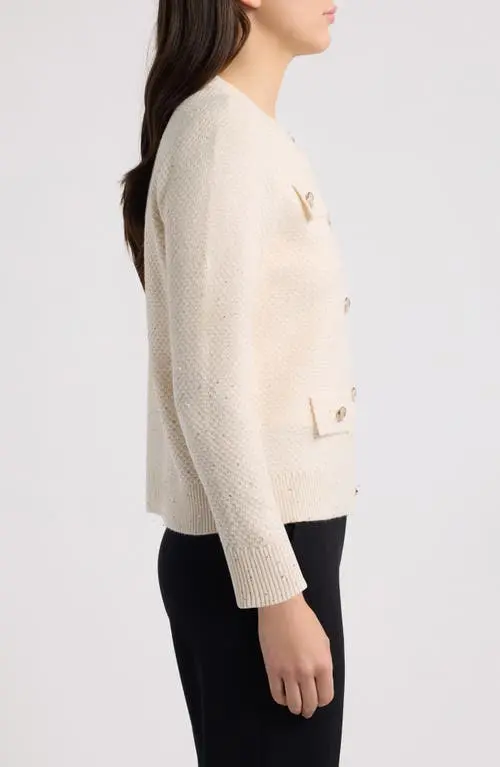 Anne Klein Glitz Sequin Cardigan