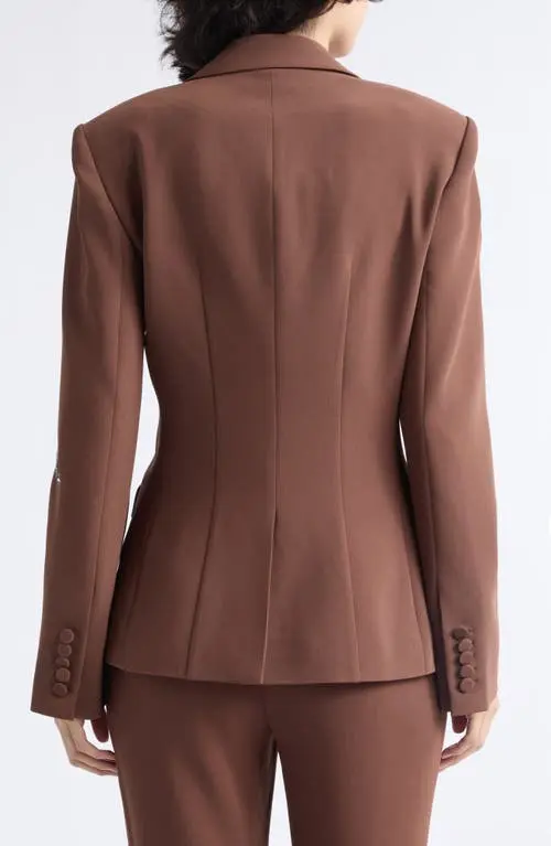 Cinq À Sept Cheyenne Gilded Peony Beaded Blazer