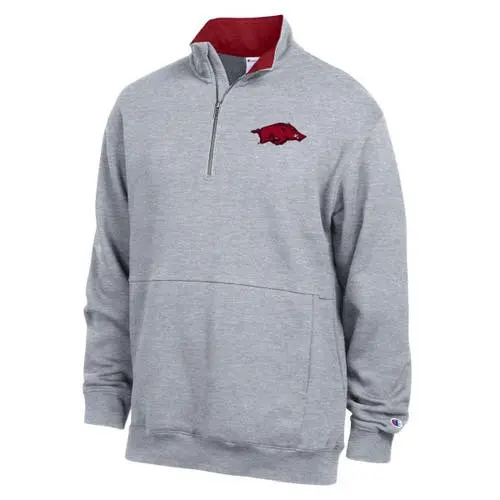 Champion Arkansas Razorbacks Fleece Quarter-zip Pullover