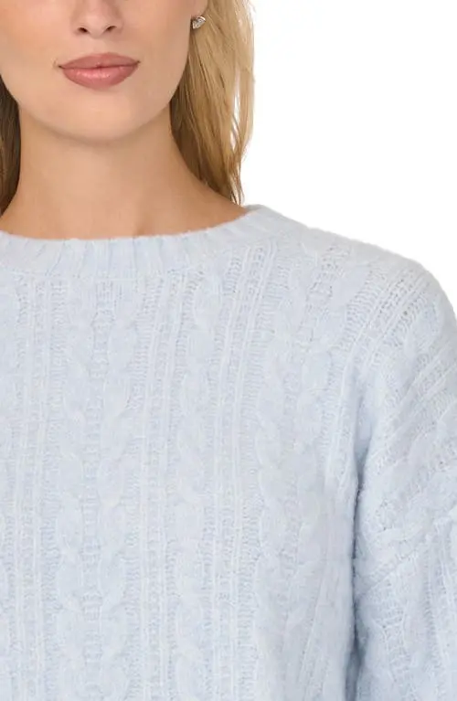 CECE DUPRAZ Cable Knit Raglan Sleeve Sweater