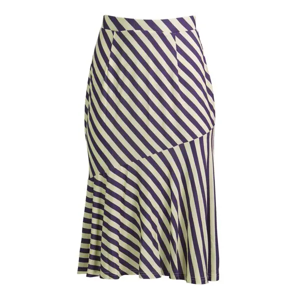 KRISTINIT Stripe Riviera Skirt