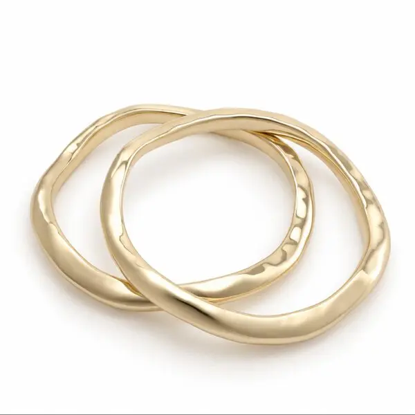 HYE JANE JEWELRY Molten Bangle Set