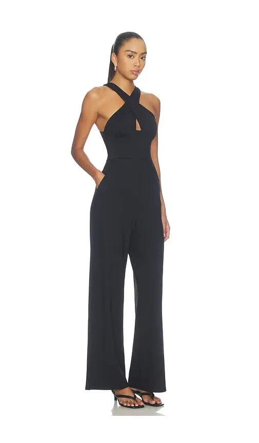 Susana Monaco Cross Front Jumpsuit