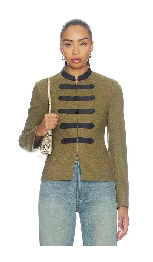 Rag & Bone Mercer Regalia Blazer In Green