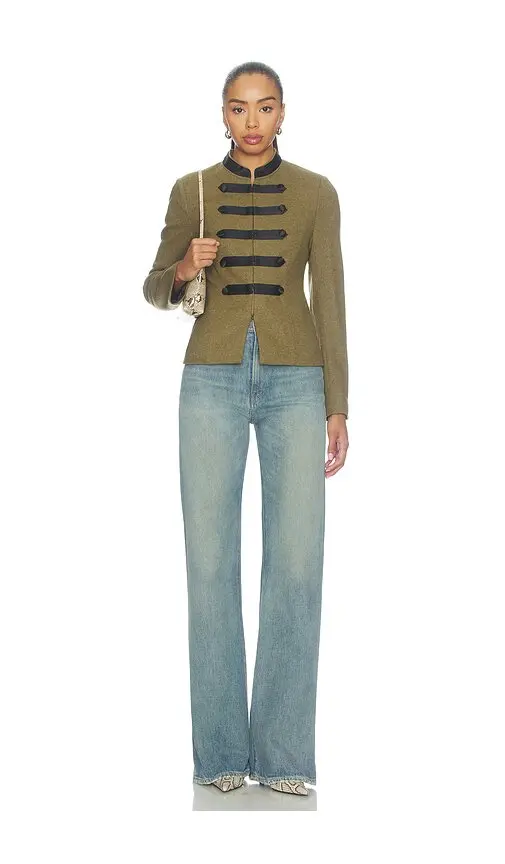 Rag & Bone Mercer Regalia Blazer In Green