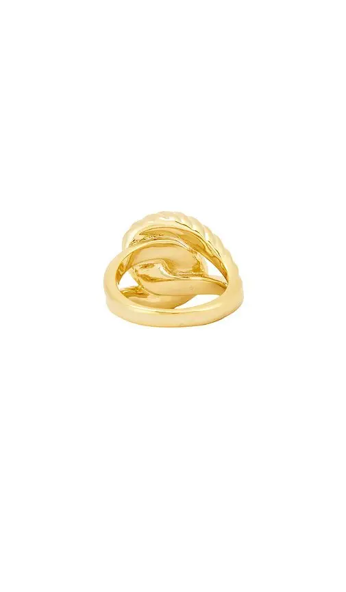 MIRANDA FRYE Lorelei Ring In Metallic