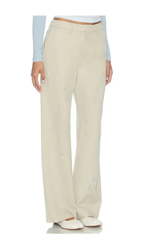 Still Here Painter Slacks In Tan