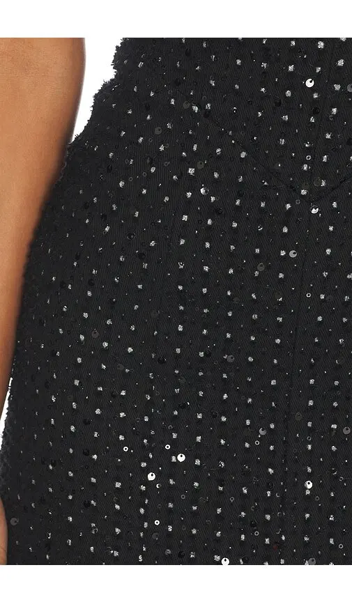 LOVERS AND FRIENDS Tyne Mini Dress In Black